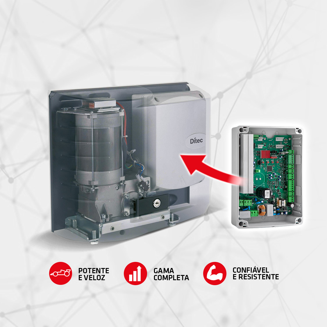 Ditec - O líder mundial em sistemas automáticos para entradas | Ditec