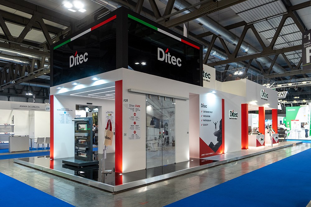 Ditec leaves its mark at the Sicurezza 2021 fair! | Ditec