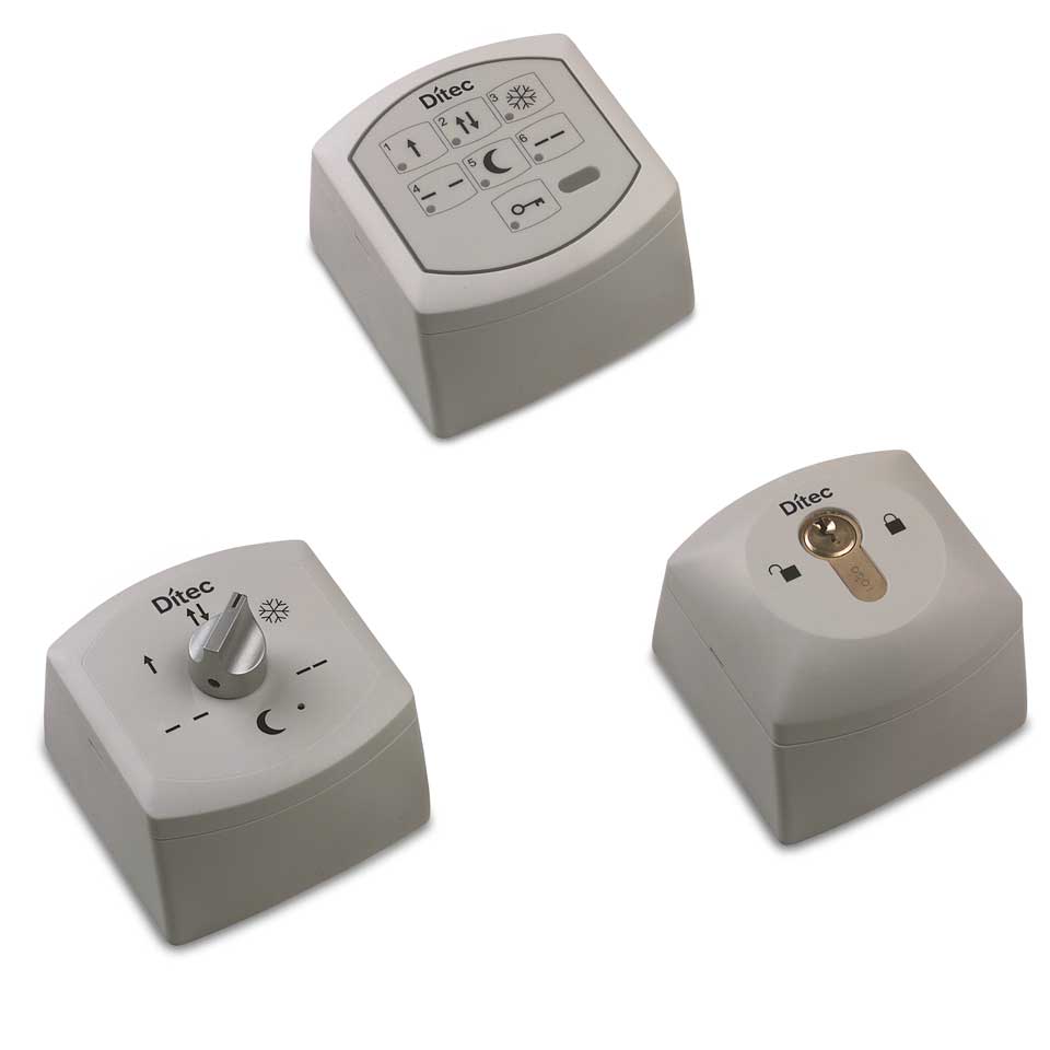 Seletores digitais, rotativos e por rádio | Ditec